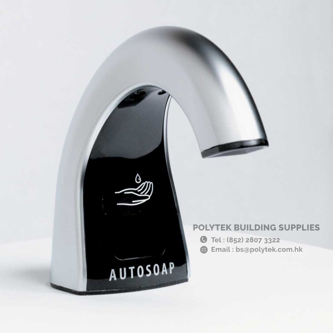 BOBRICK B826 Automatic Soap Dispenser, Liquid - Polytek Building Supplies