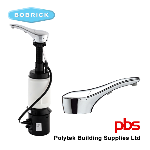 BOBRICK B824 SureFlo® LIQUID, Automatic, Top-Fill Bulk Soap Dispenser ...